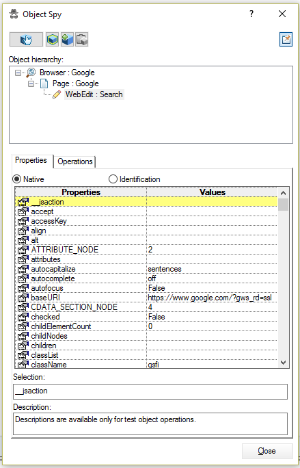 Working with UFT’s Object Spy | Automation Insights